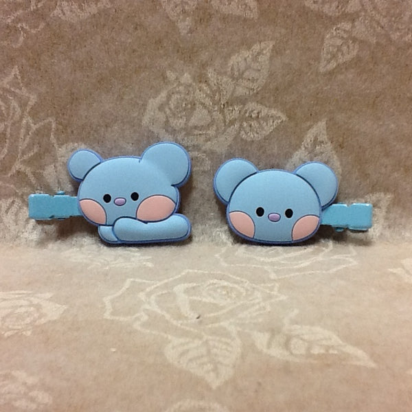 Kpop - BTS BT21 Hairclips - Koya – Hilltop Gifts